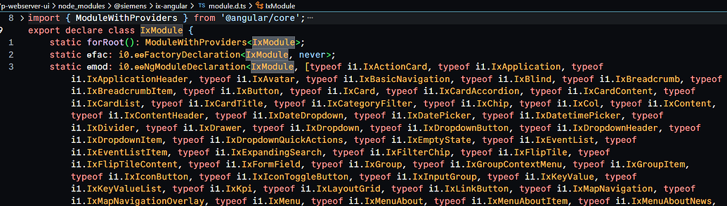 Optimize Bundle Size for Angular - Siemens iX - Siemens Xcelerator ...